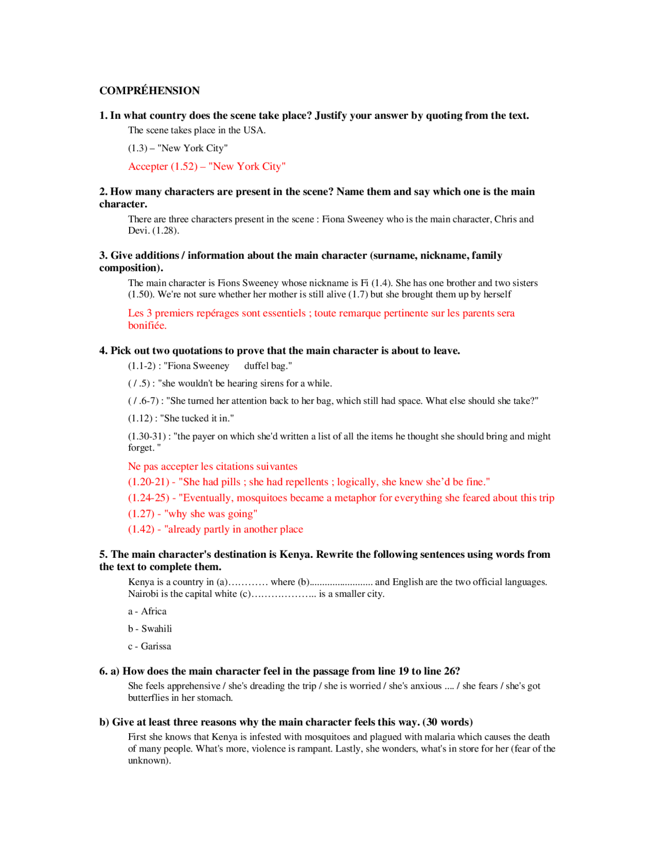 Exercices Langue Anglaise 16 Docsity