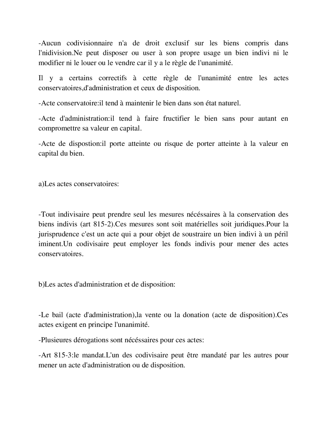 Notes Sur Le Concept Des Biens 2° Partie Docsity