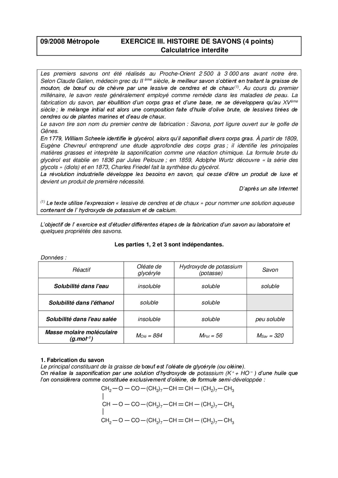 Travaux Pratiques Biochimie 12 Ejercicios Bioquímica Docsity