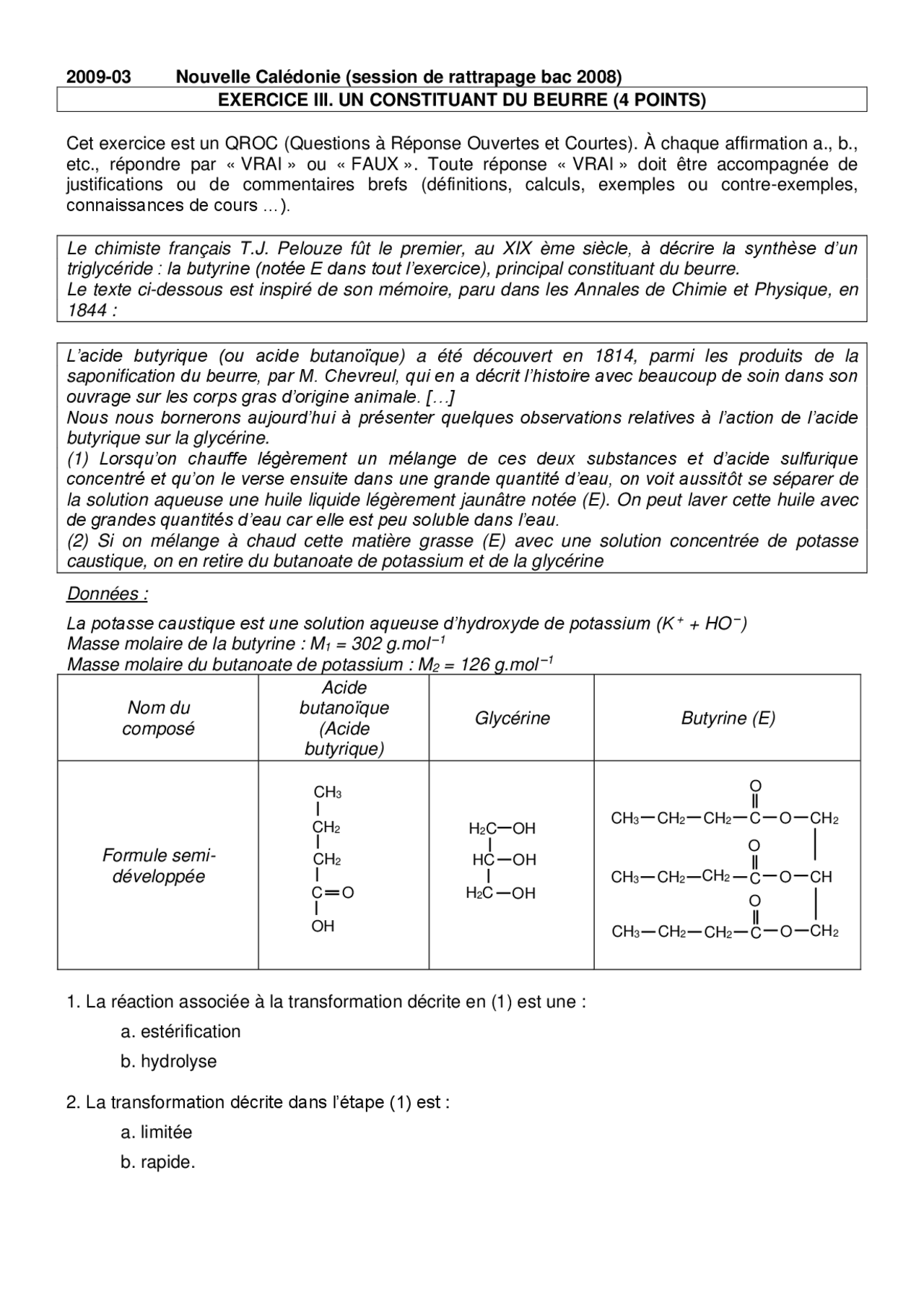 Travaux Pratiques Biochimie 15 Docsity