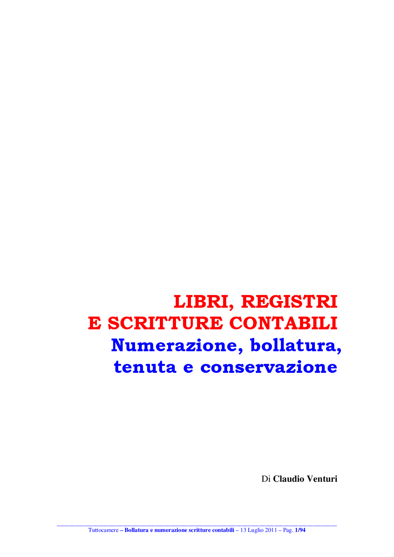 Scritture Contabili Docsity