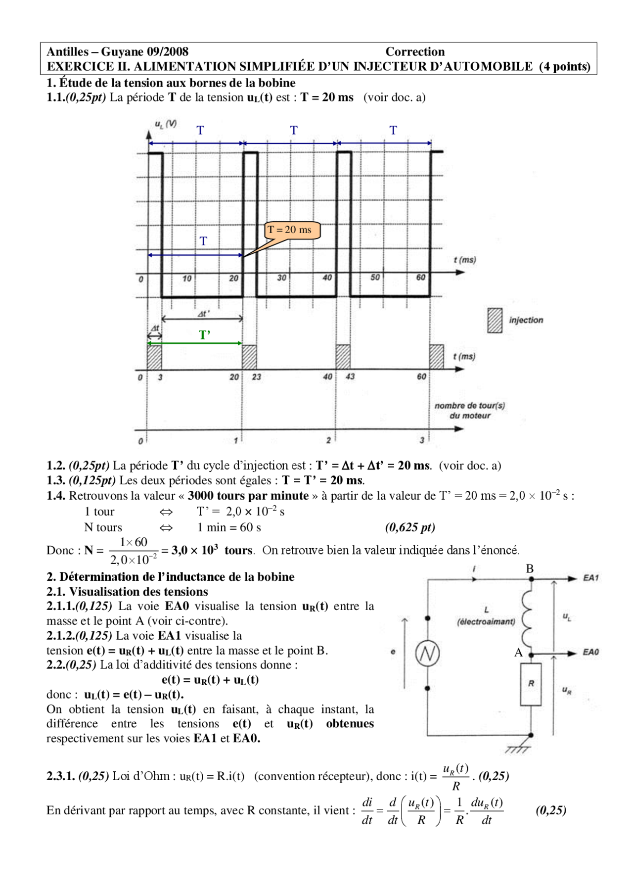 Contrôle De Physique Des Particules 2 Correction Docsity