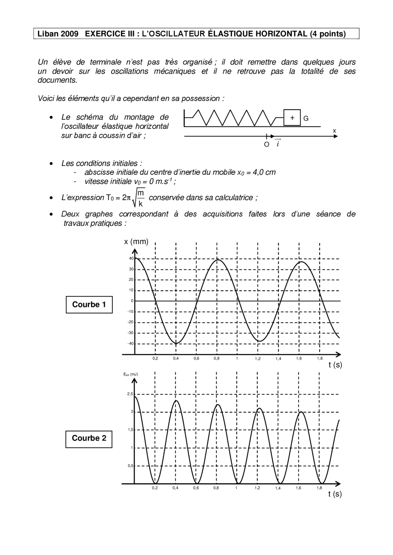 Exercices Sur Les Concepts De Physique 7 Docsity