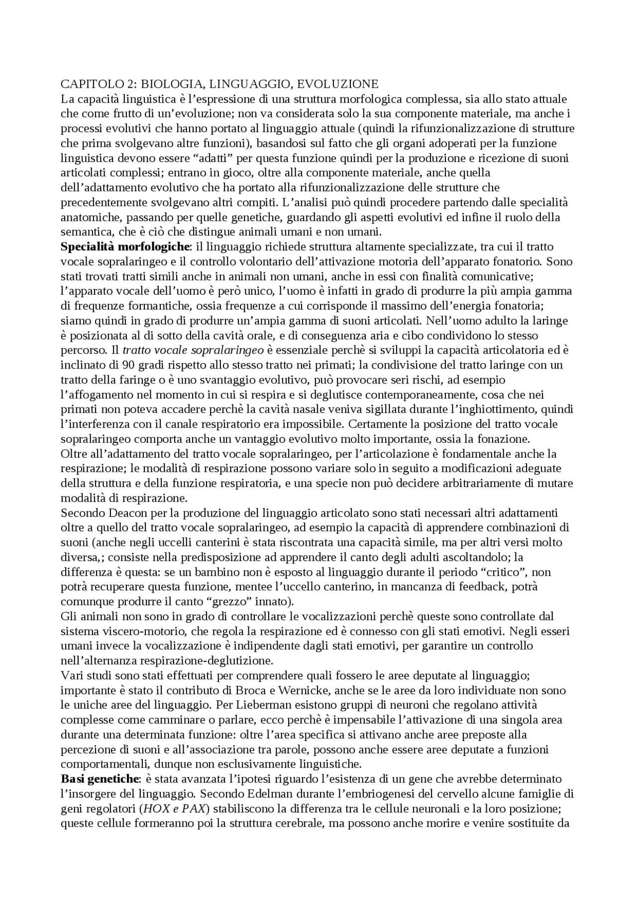 Le Scienze Cognitive Del Linguaggio Pennisi Perconti Docsity