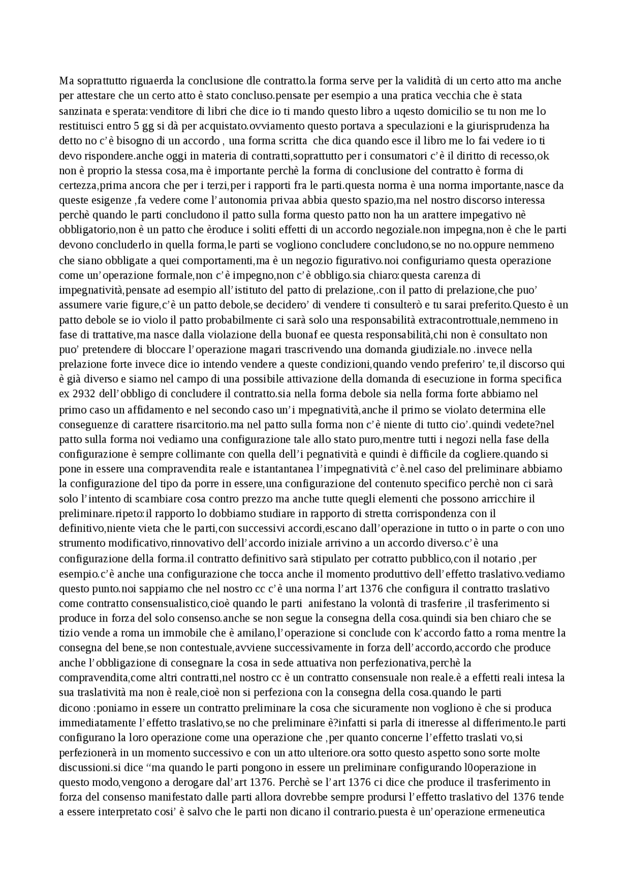 Lezione Prof Palermo Diritto Civile Docsity