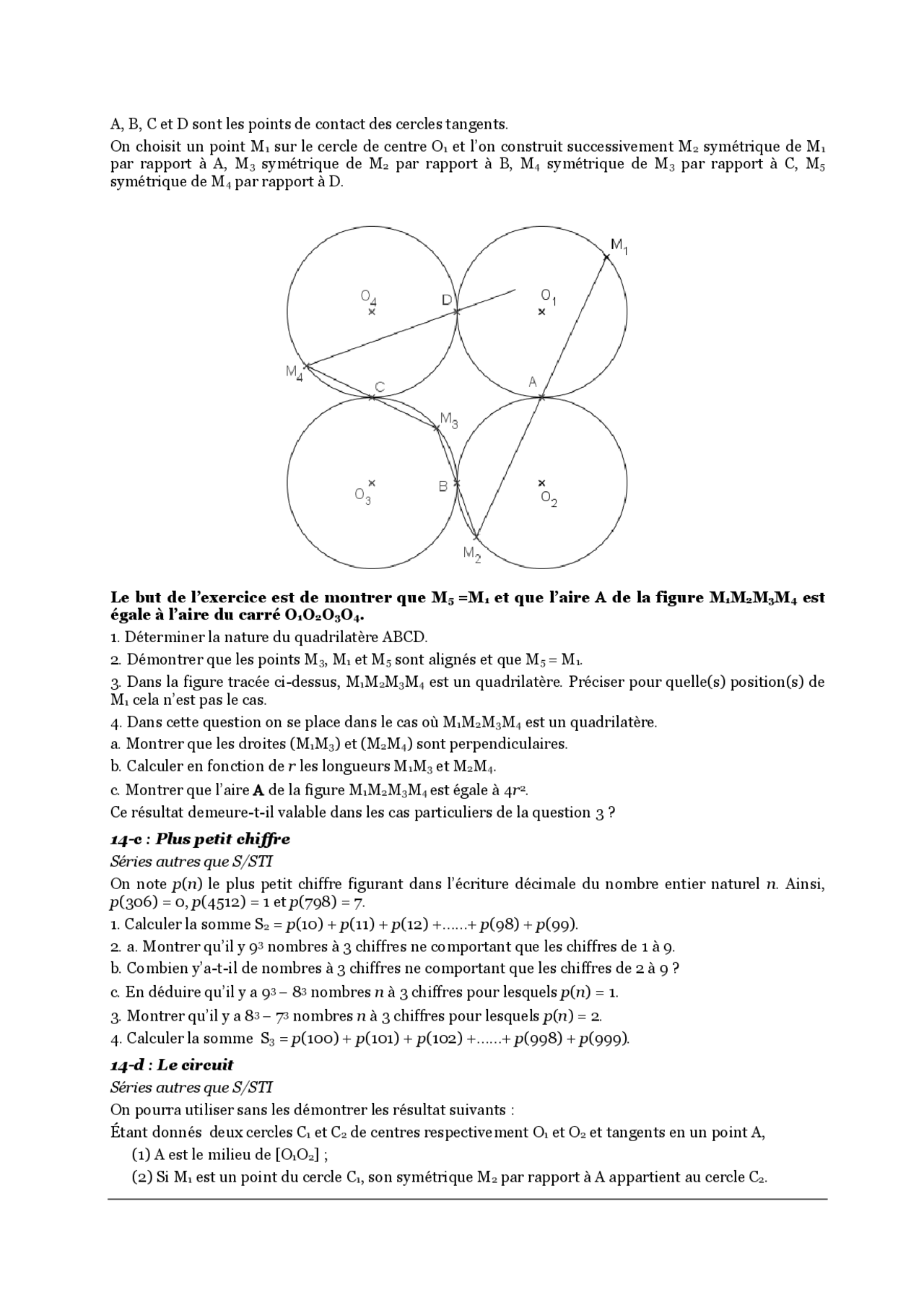 Notes De Sciences Mathèmatiques 6 3° Partie Docsity