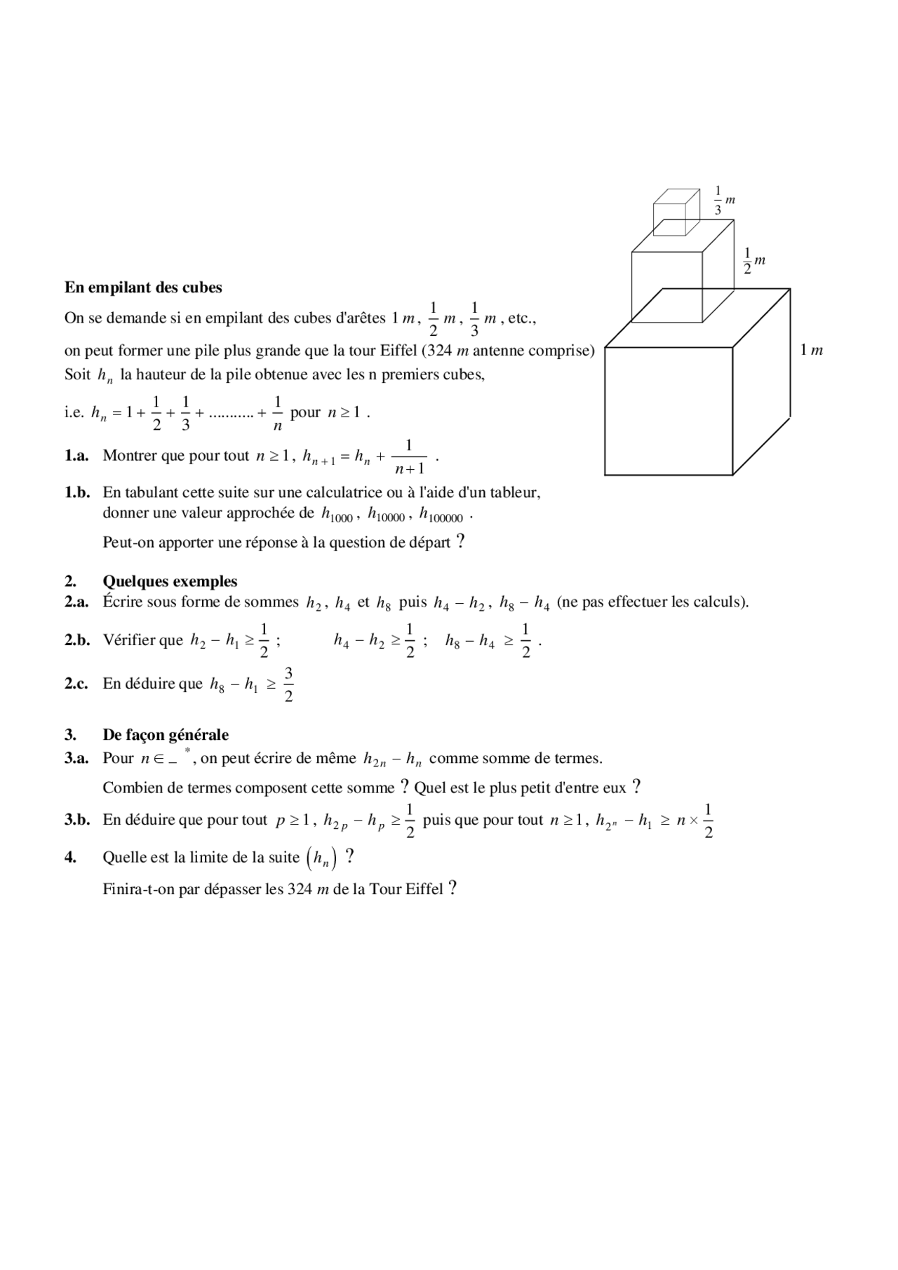 Exercices De Sciences Mathématiques 13 Exercices Méthodes