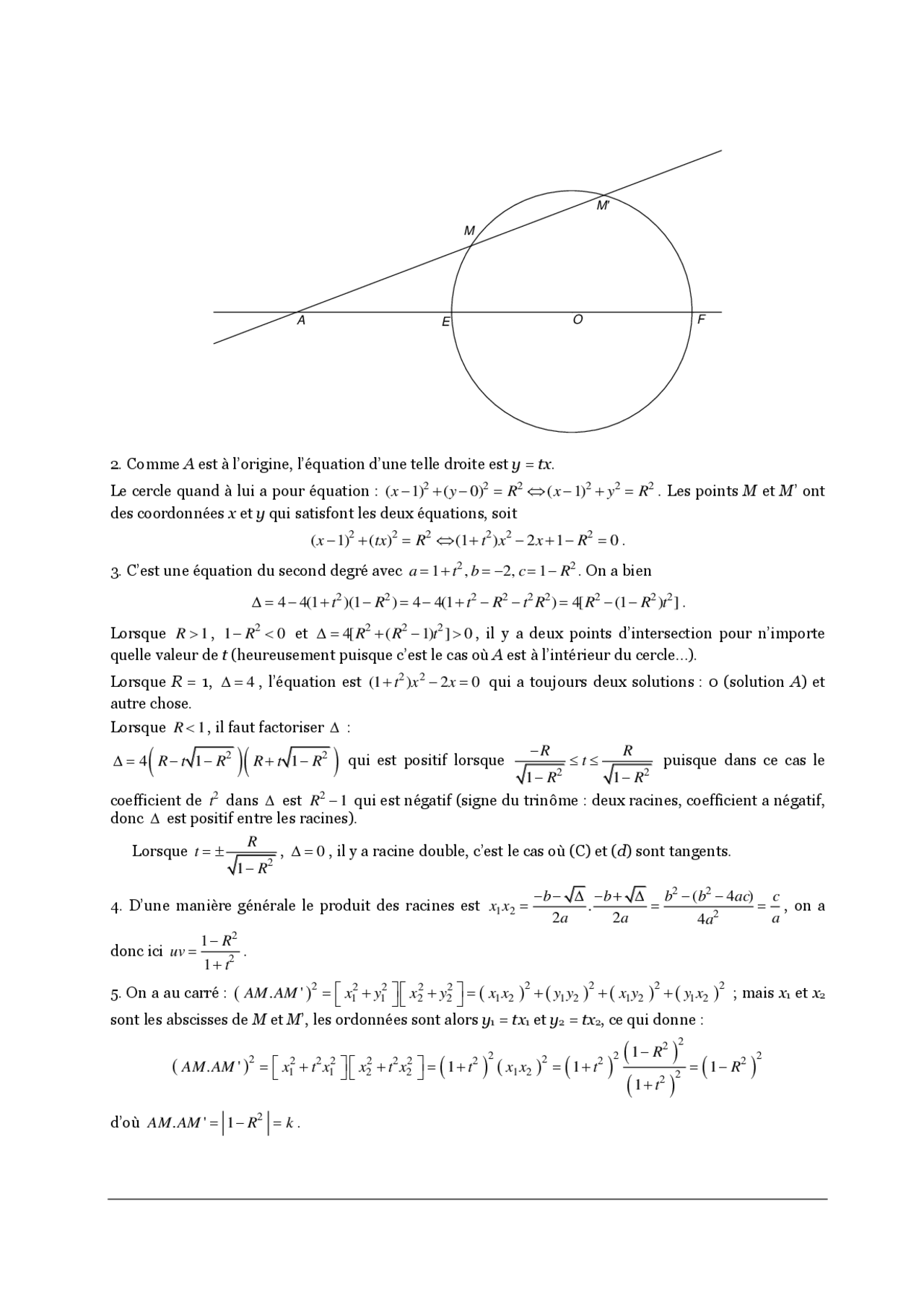 Exercices Produit Scalaire 3° Partie Exercices Méthodes