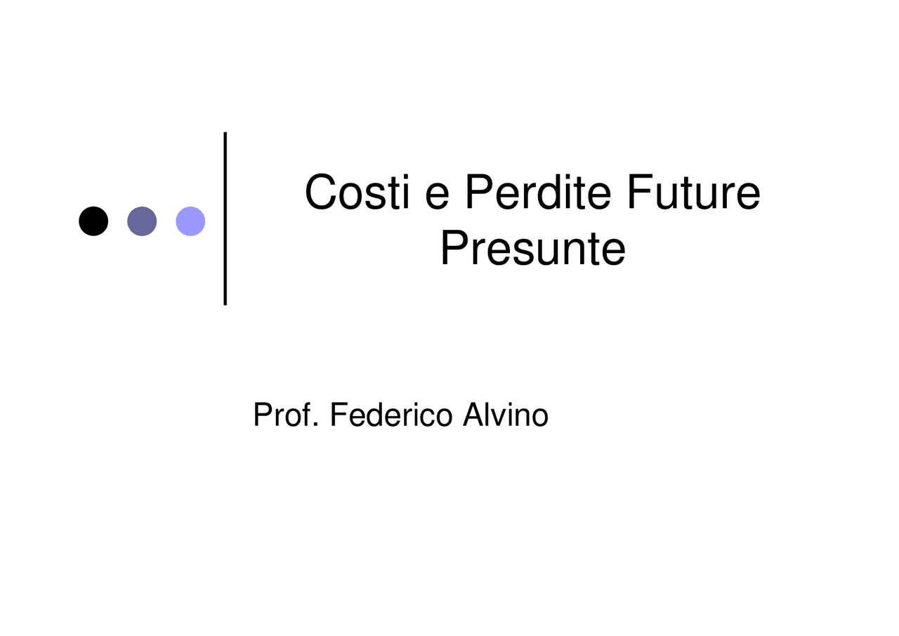 Lezione 18 Docsity