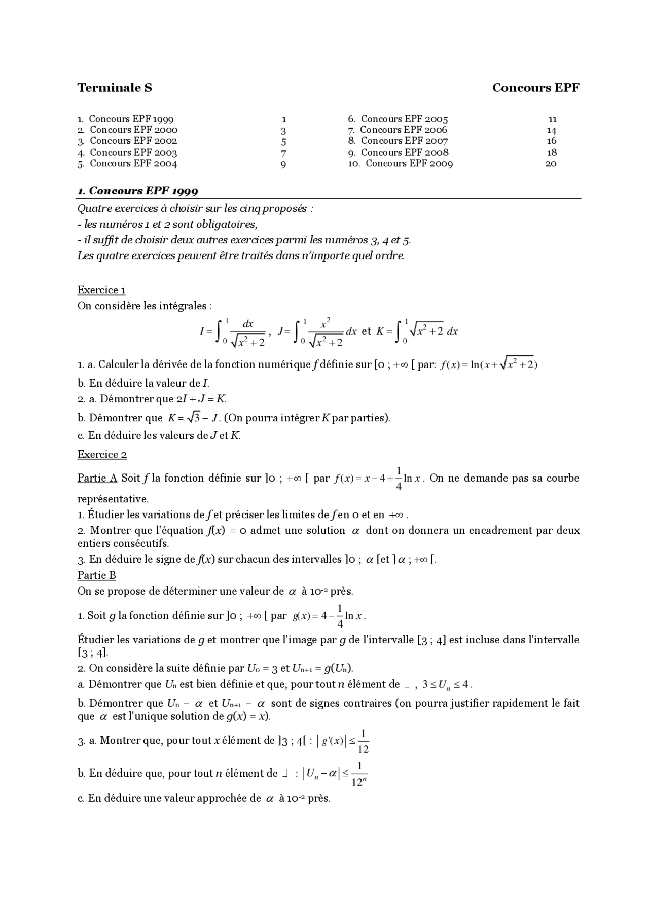 Exercices De Statistiques 15 1° Partie Docsity