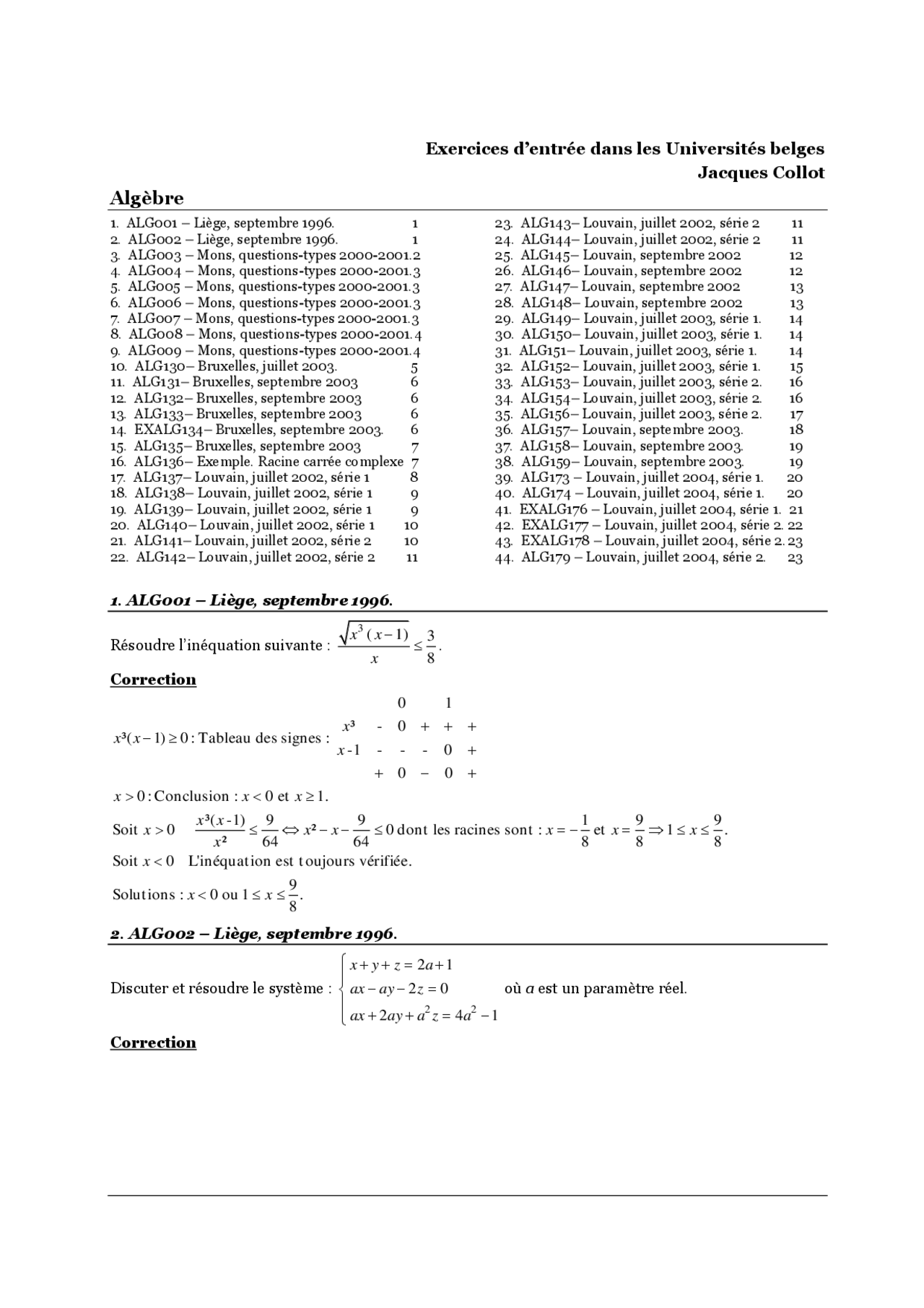 Exercices De Statistiques 3 1° Partie Docsity