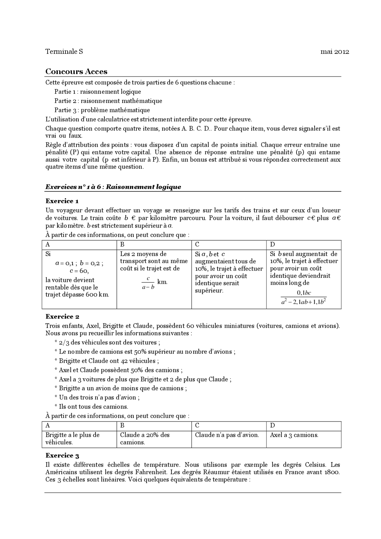 Statistiques Travaux Pratiques 27 Docsity