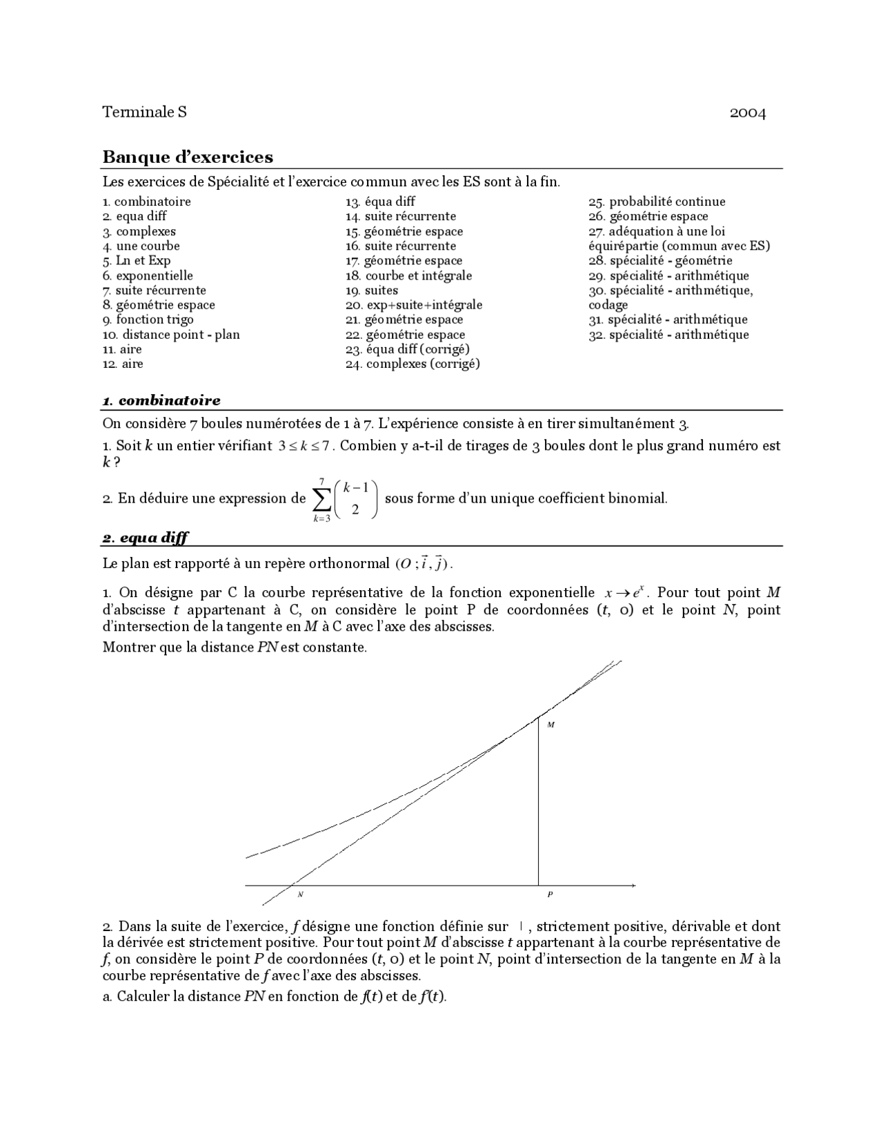 Exercices De Statistiques 2 1° Partie Docsity