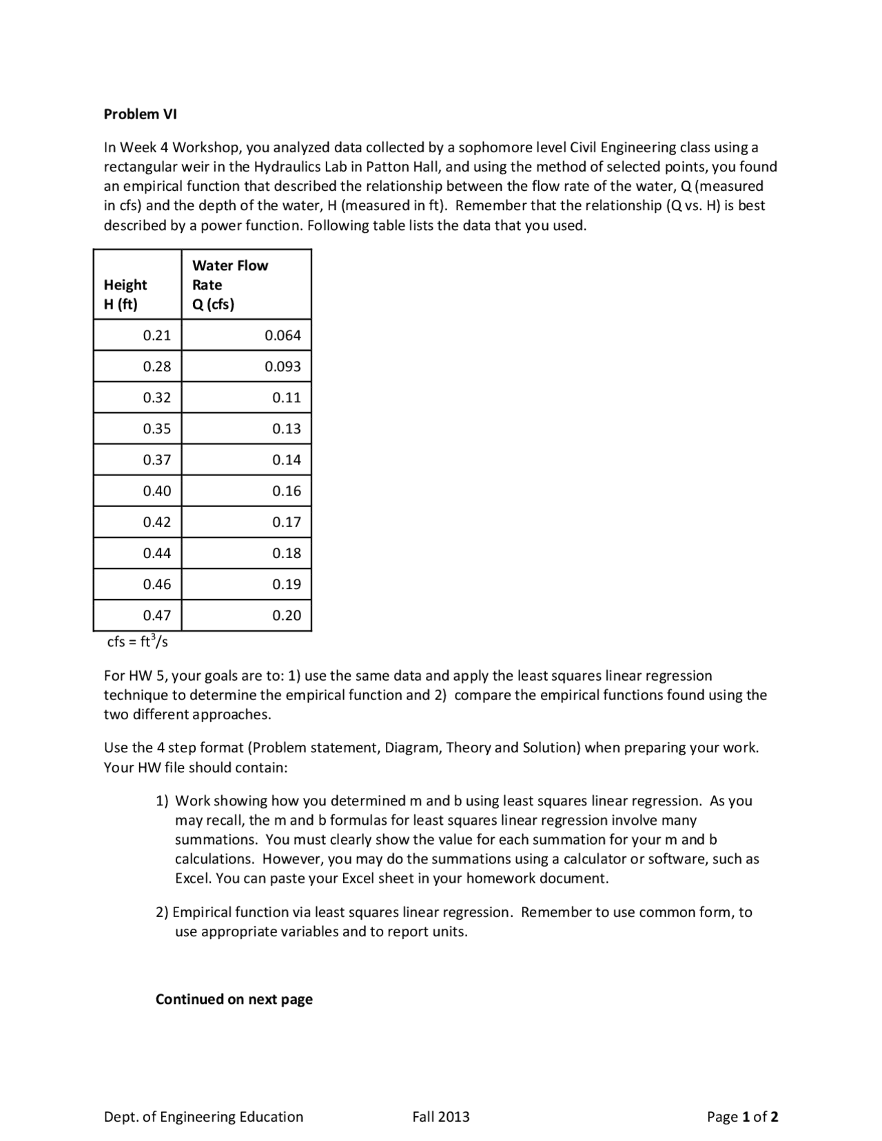 Practice Examination On Engineering Exploration Enge 1024 Docsity