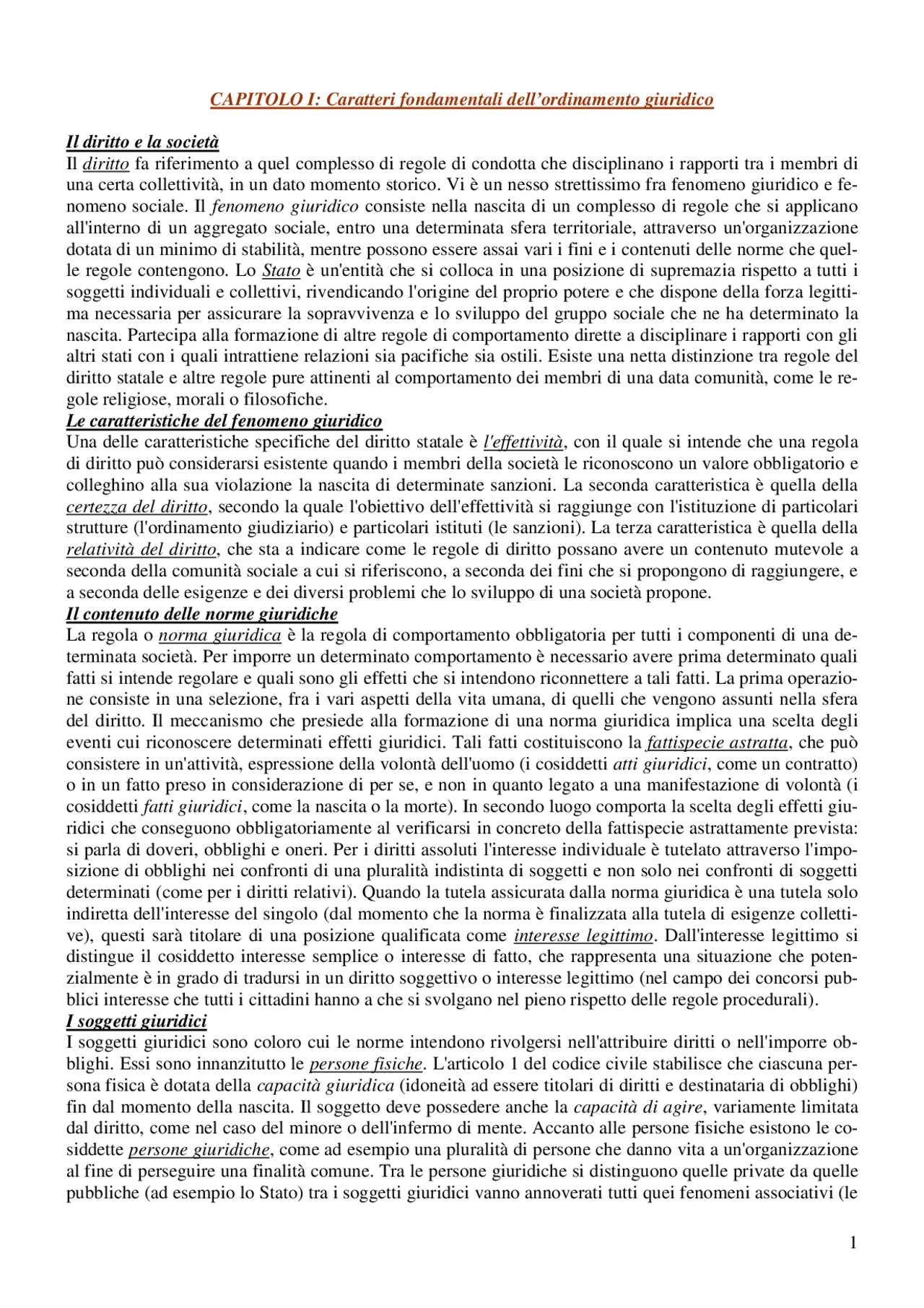 Riassunto Istituzioni Di Diritto Pubblico Docsity