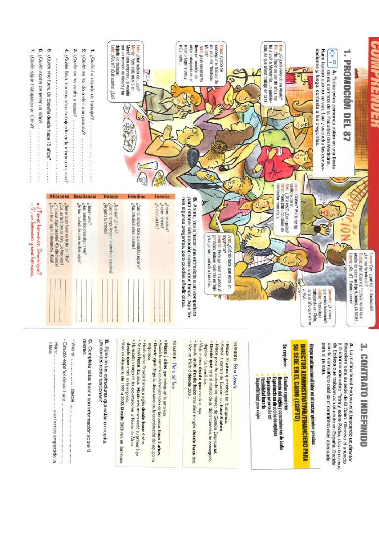 Perífrasis Temporales | Notes de Langue espagnole | Docsity