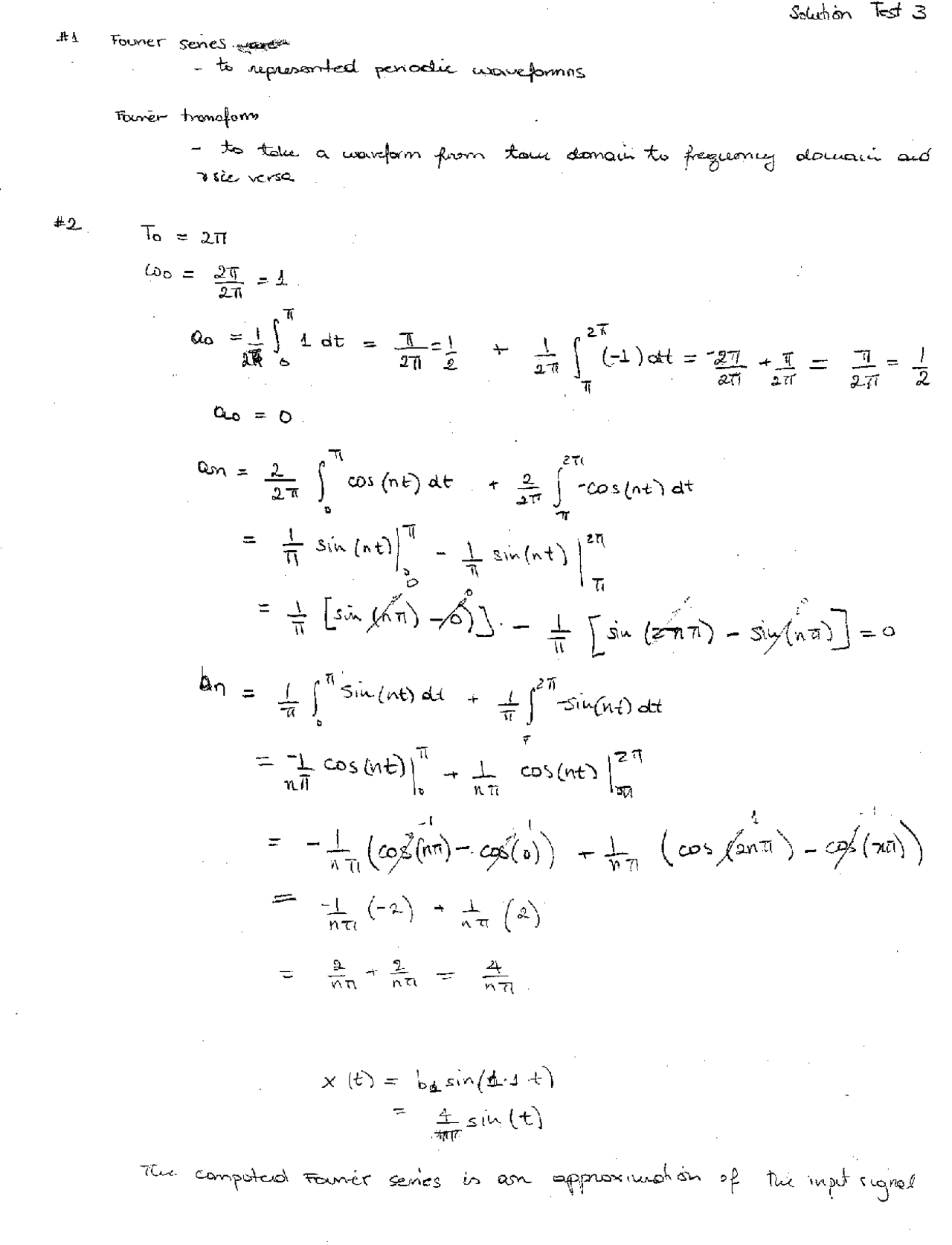 Biological Systems Analysis Handwritten Notes Bioe 310 Docsity