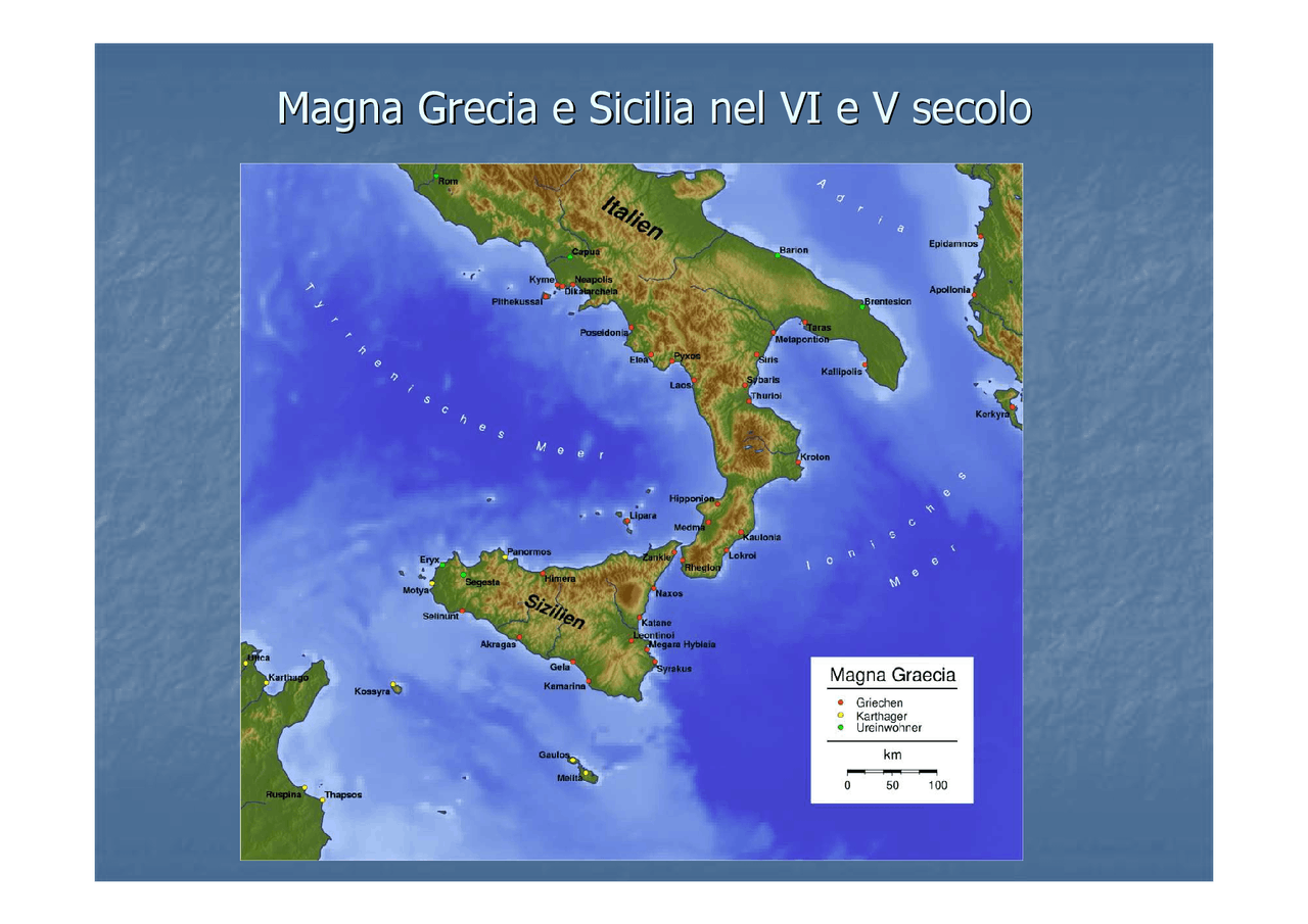 Appunti di storia greca - Colonie greche - Docsity