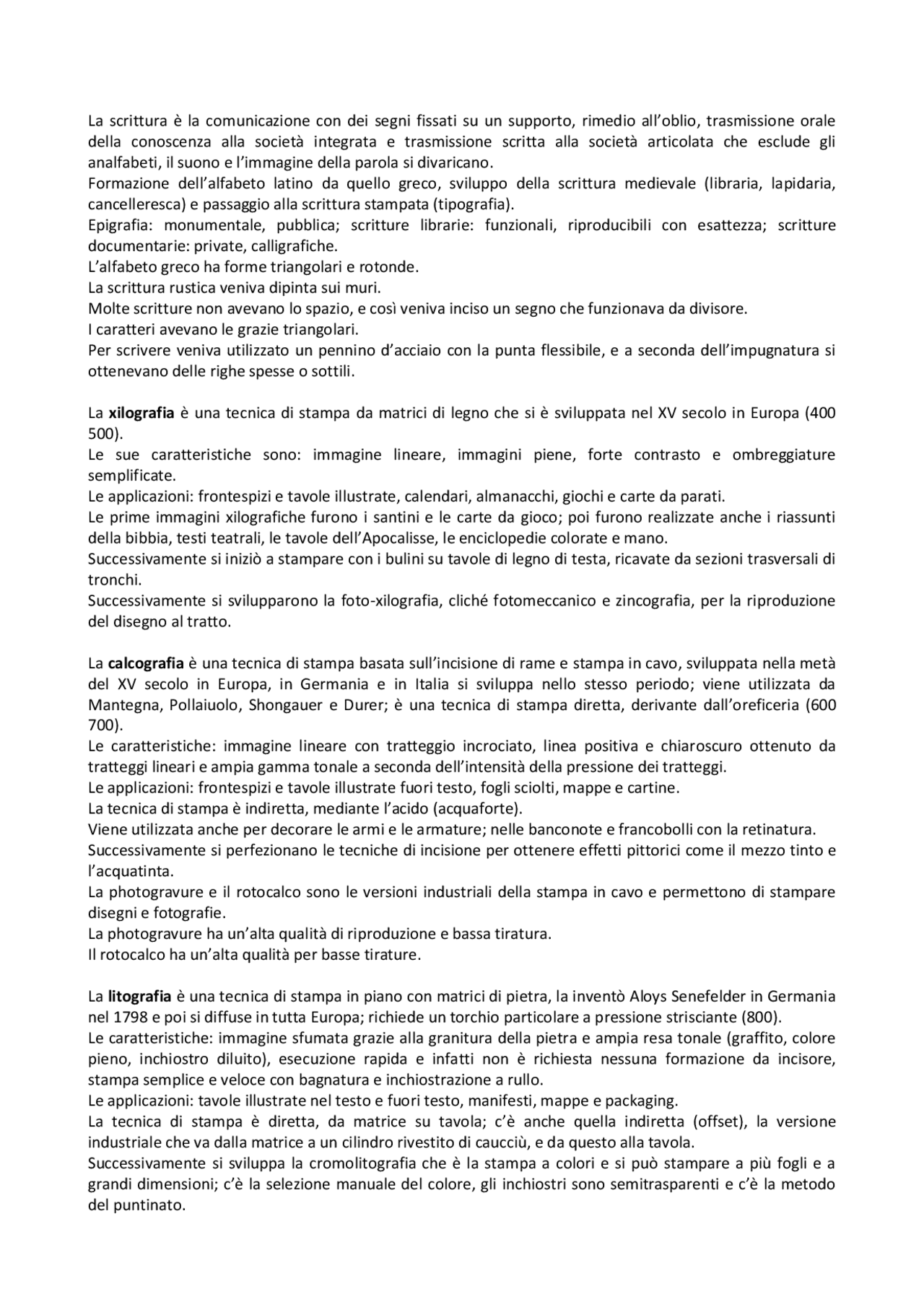 Riassunto Storia Del Design Grafico Docsity