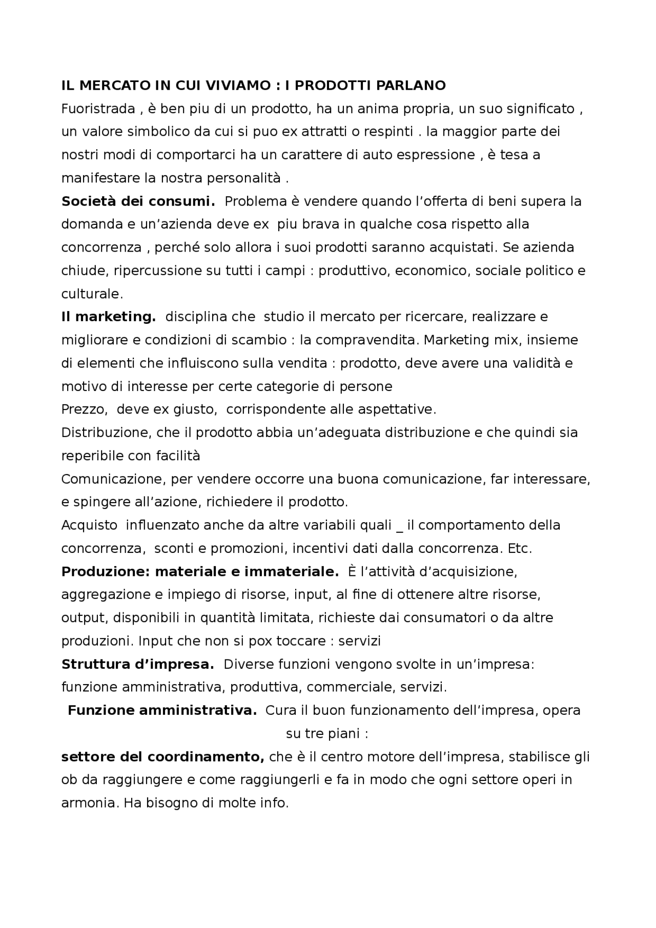 Riassunto Comunicare Dalla Pubblicità A Internet Docsity