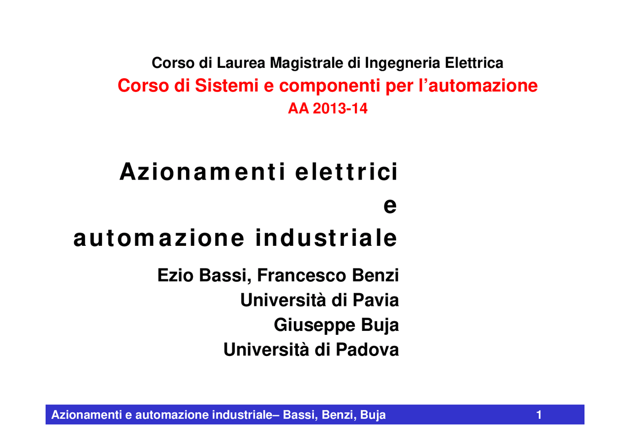 Sca01 Architetture Per Automazione Docsity