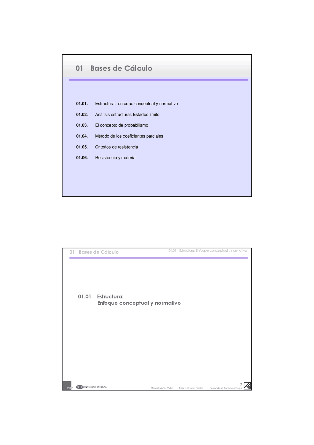 Bases De Cálculo Estructuras Docsity