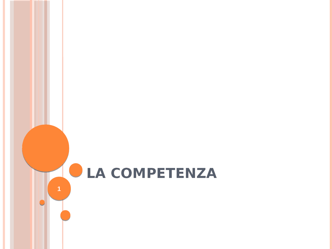 Lezione I 4 (La competenza) - Docsity