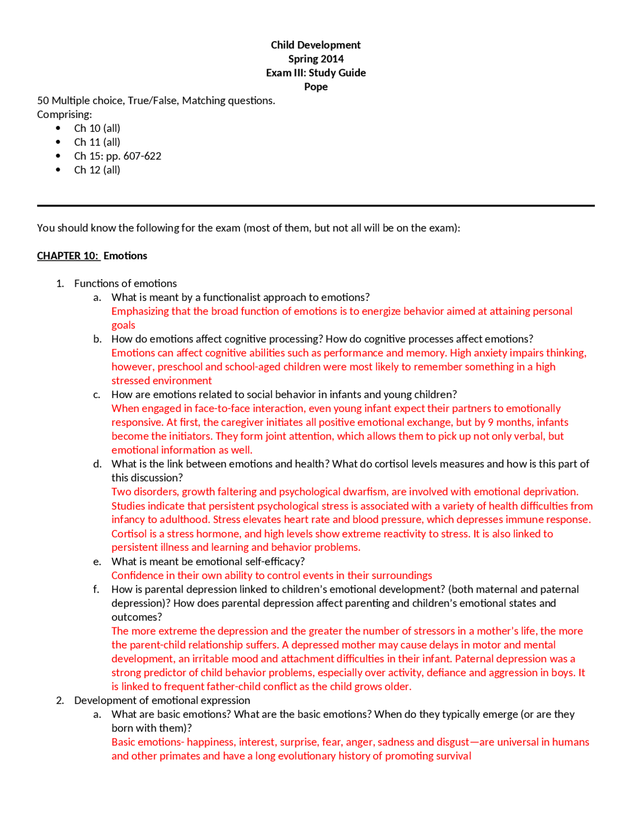 Exam 3 Study Guide - Child Development Basics | HDF 313 | Study notes ...
