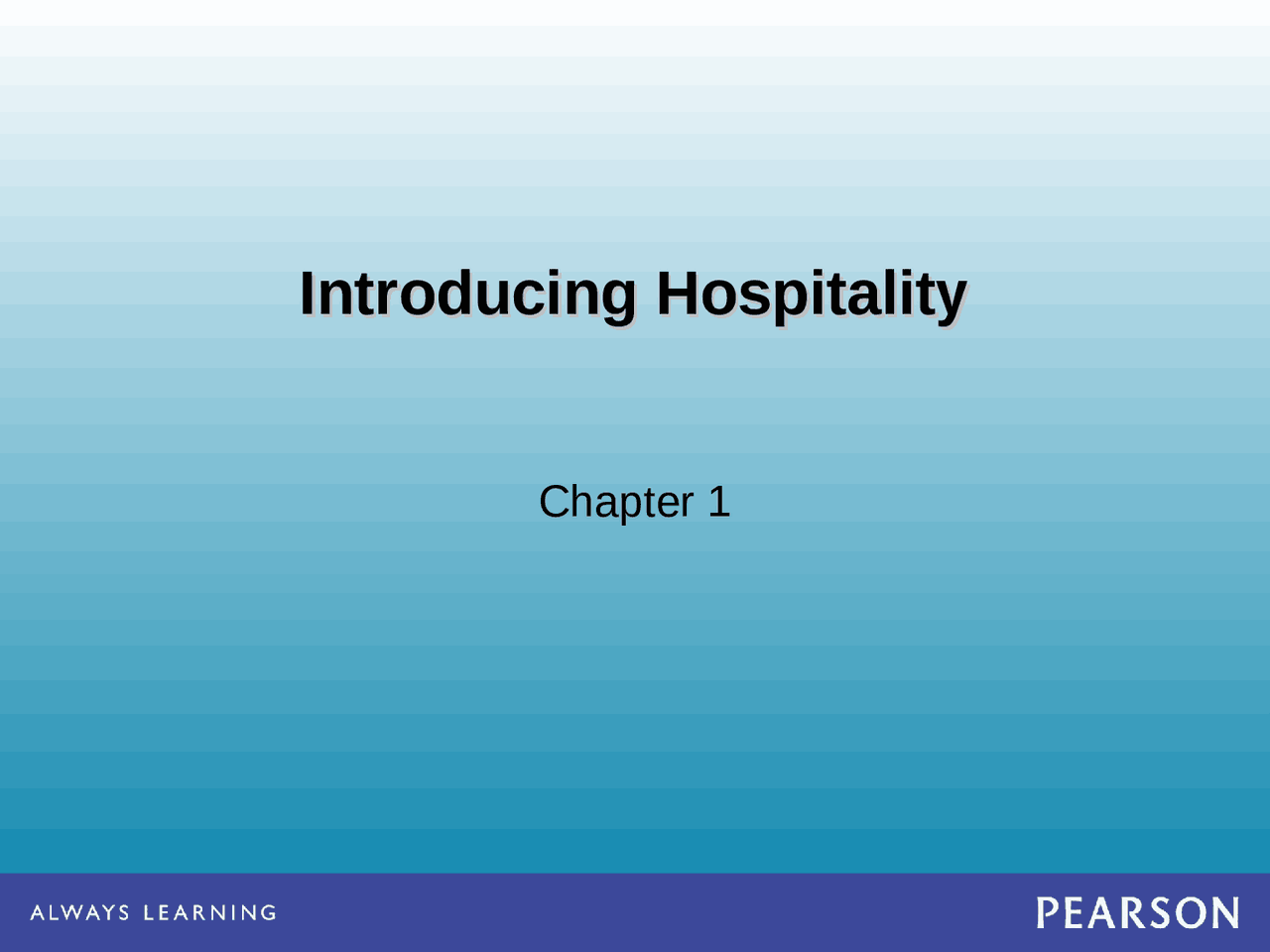 Introduction To Hospitality Management Lecture Slides Hft 3003