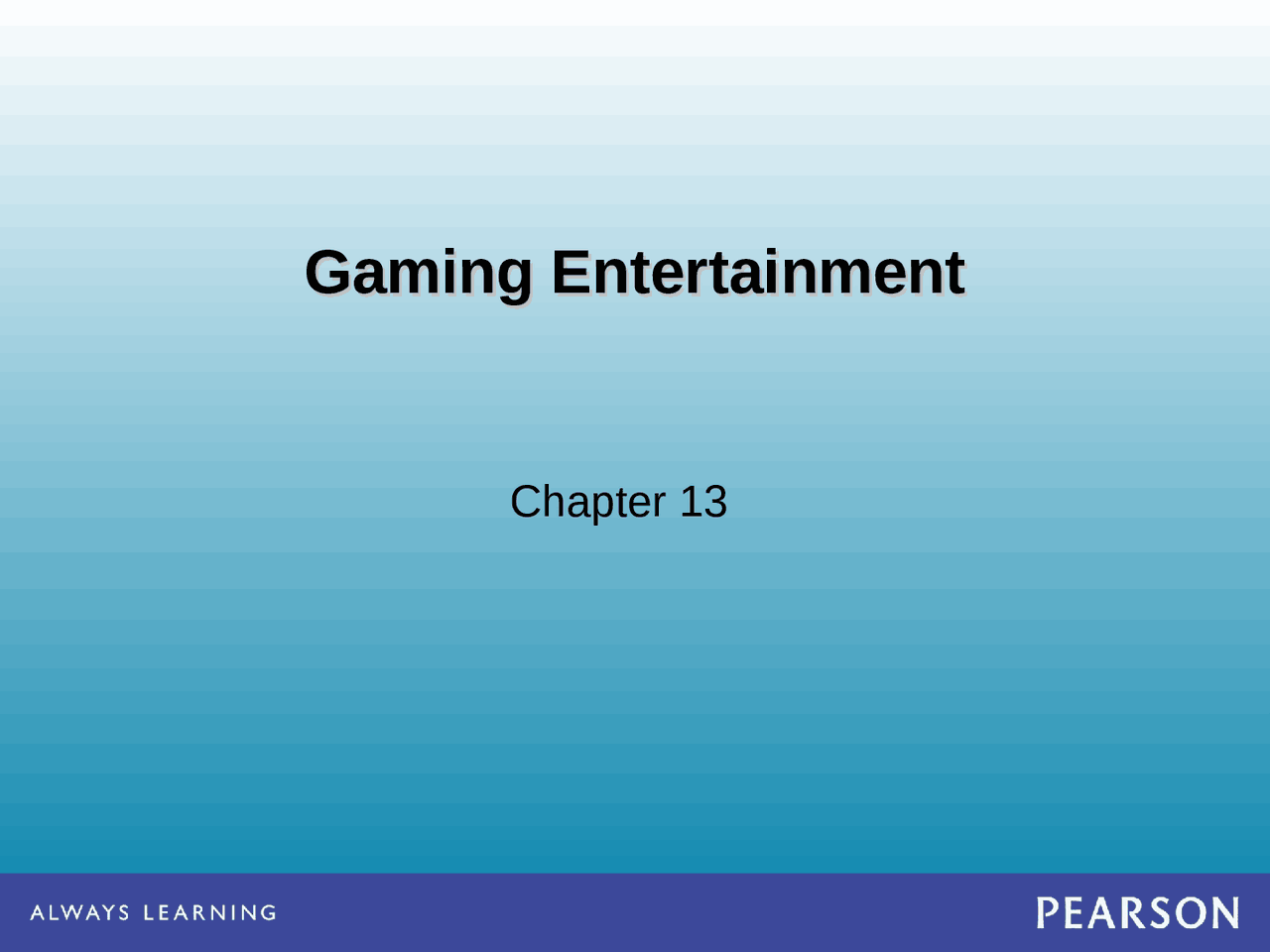 Gaming Entertainment Lecture Slides Hft 3003 Docsity