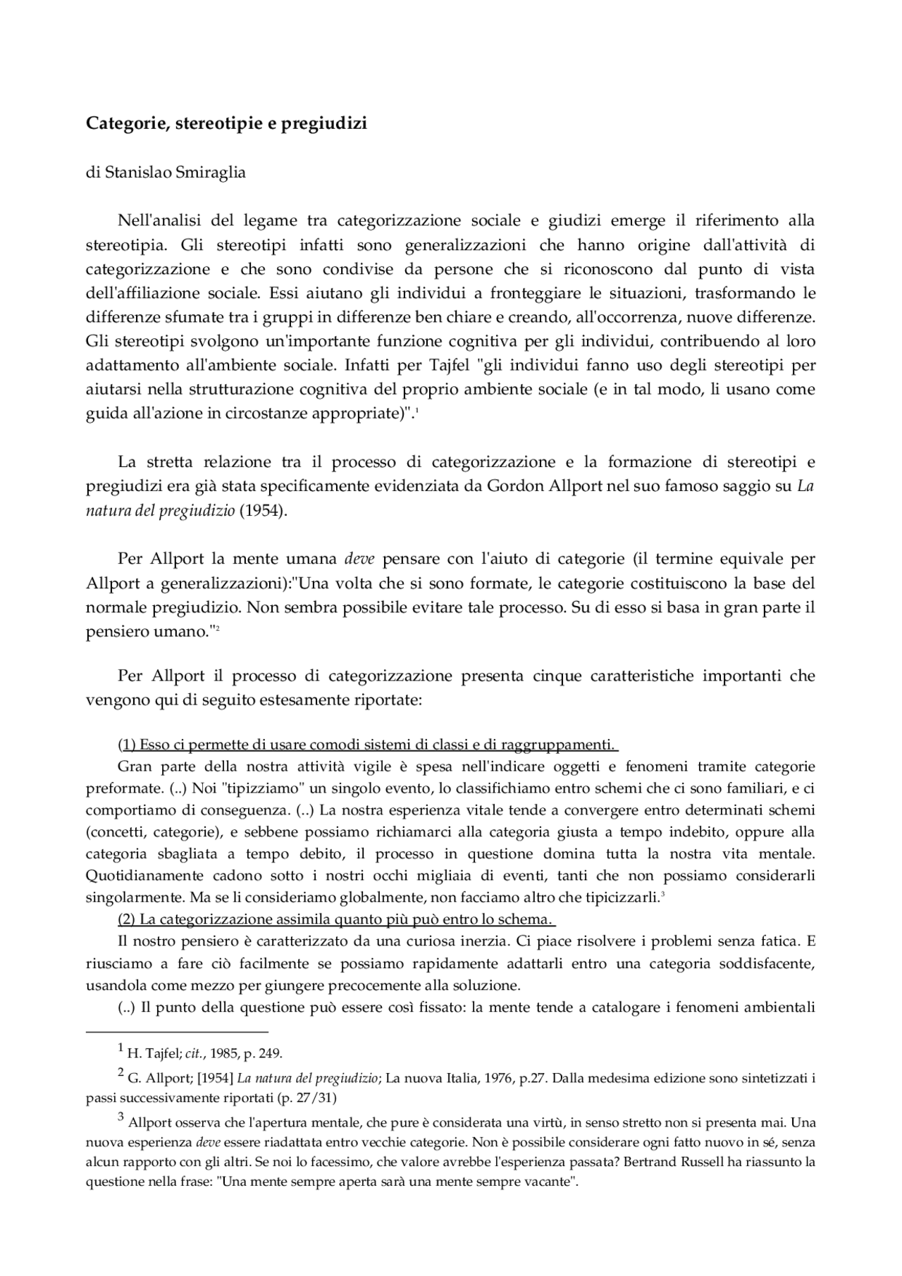 Psicologia Sociale Docsity