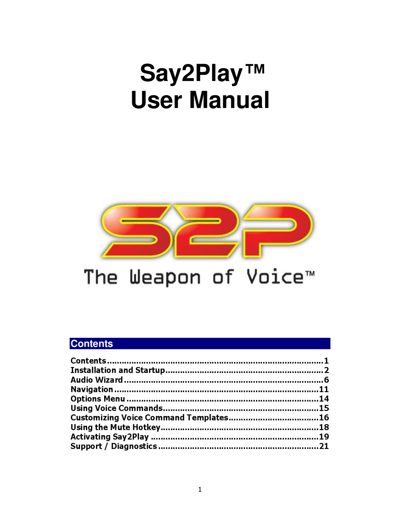 Guida Say 2 Play V2 - Docsity