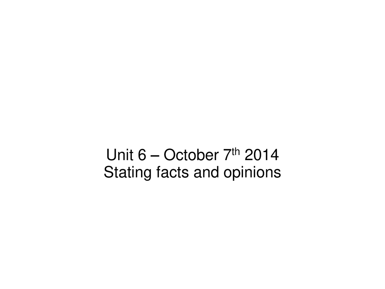 Unit 6 Inglese Docsity