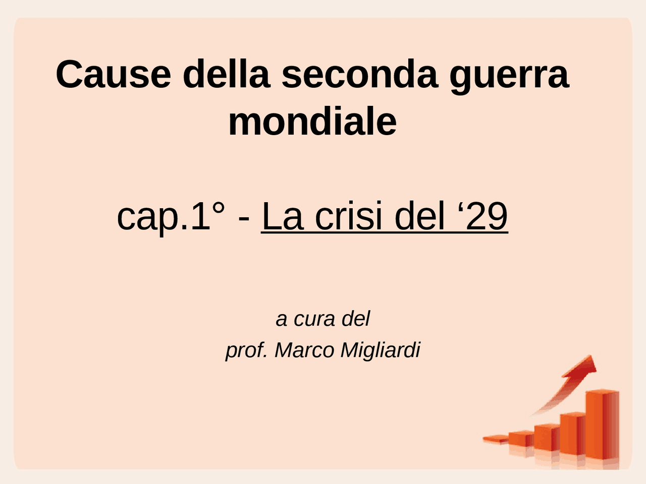 Dispositive sulla crisi del '29 - Docsity