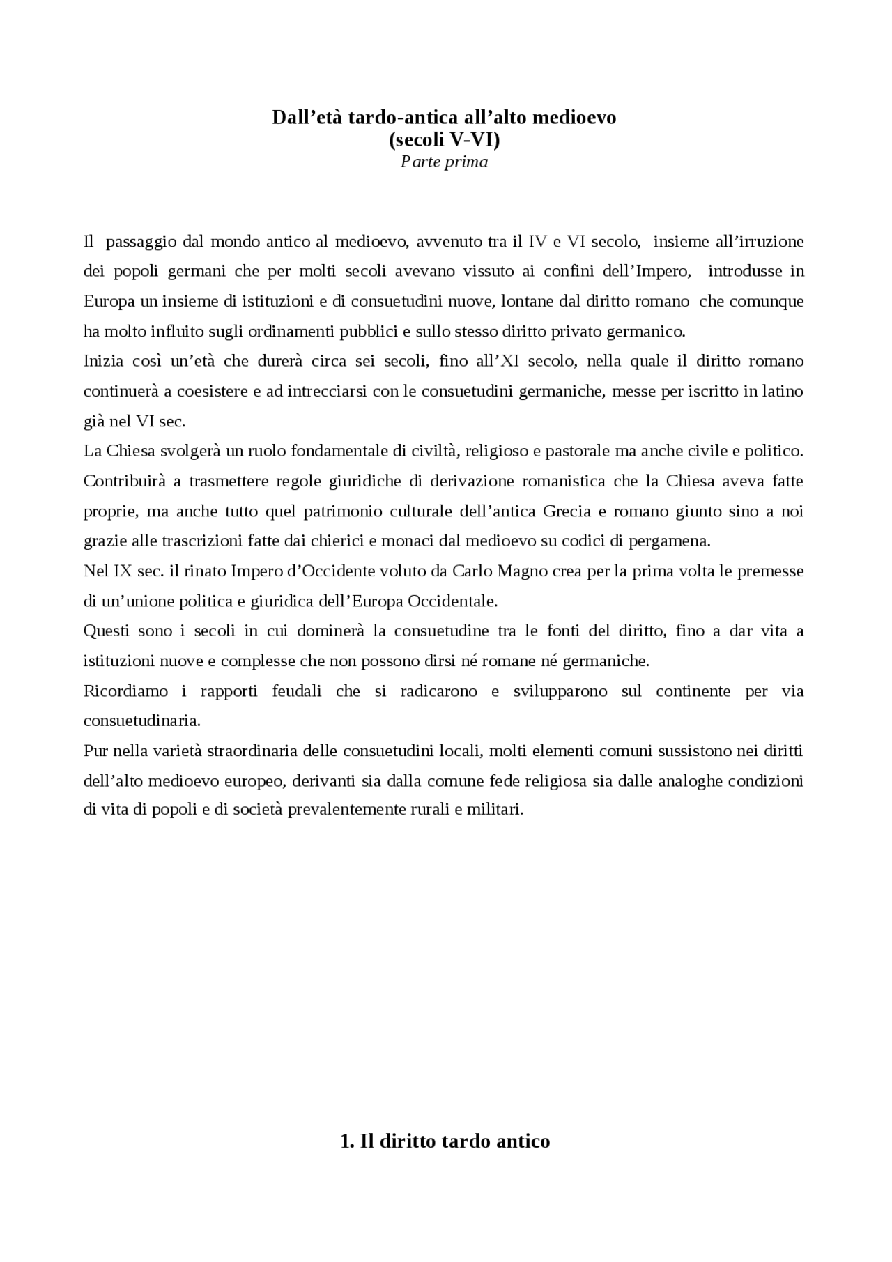 Padoa Schioppa Riassunto Libro Docsity