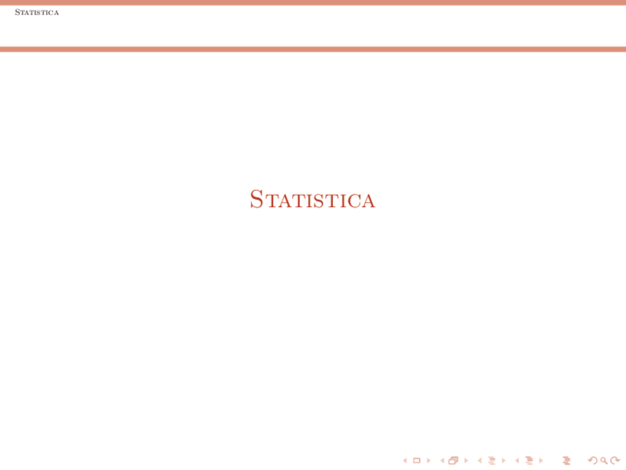 Statistica Docsity