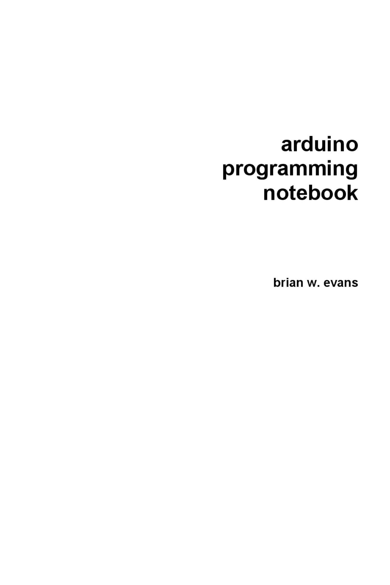 Arduino notebook v1 1 | Study notes Microprocessor and Assembly ...