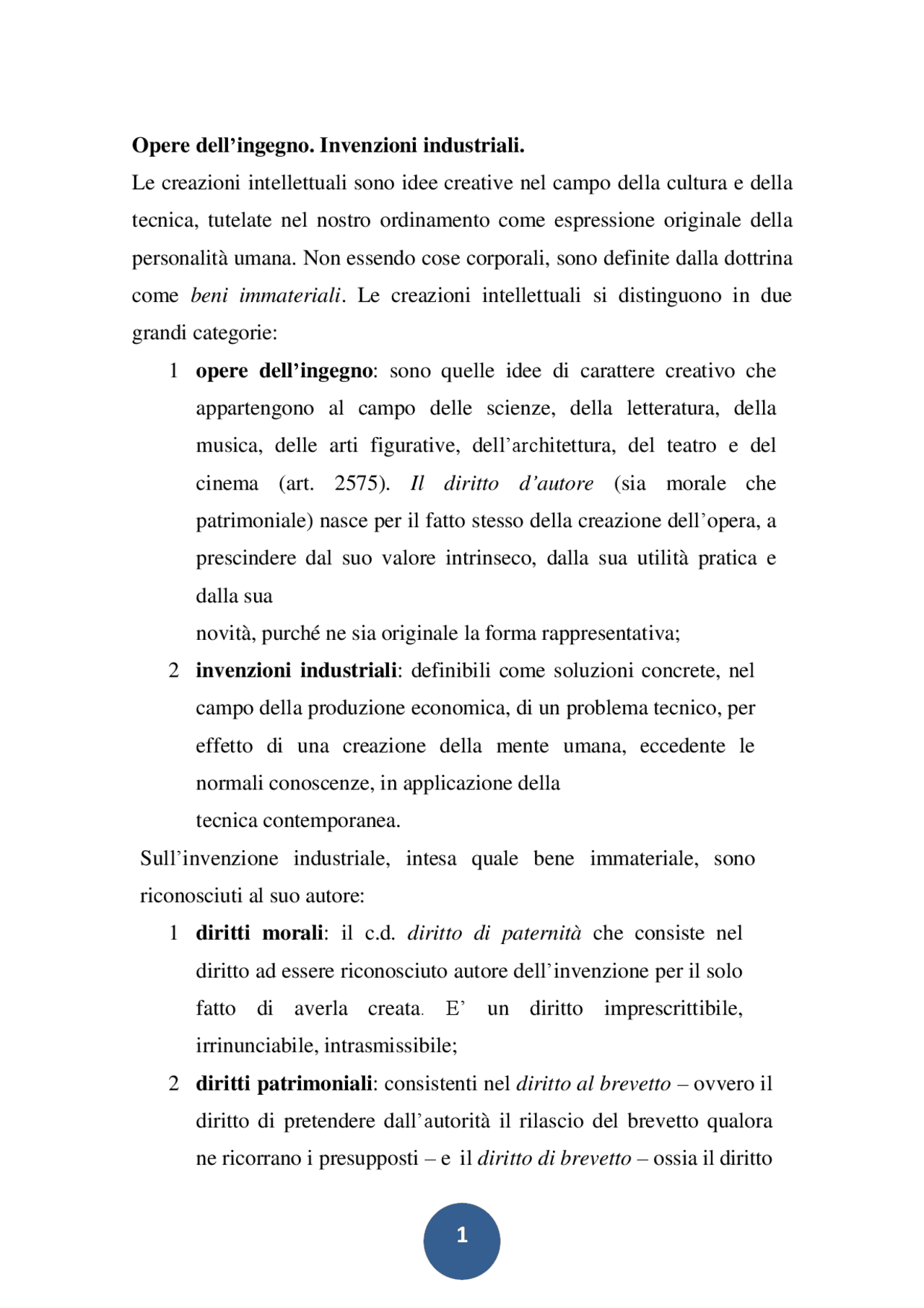 Riassunto Vol 1 Cap Vii Campobasso Docsity
