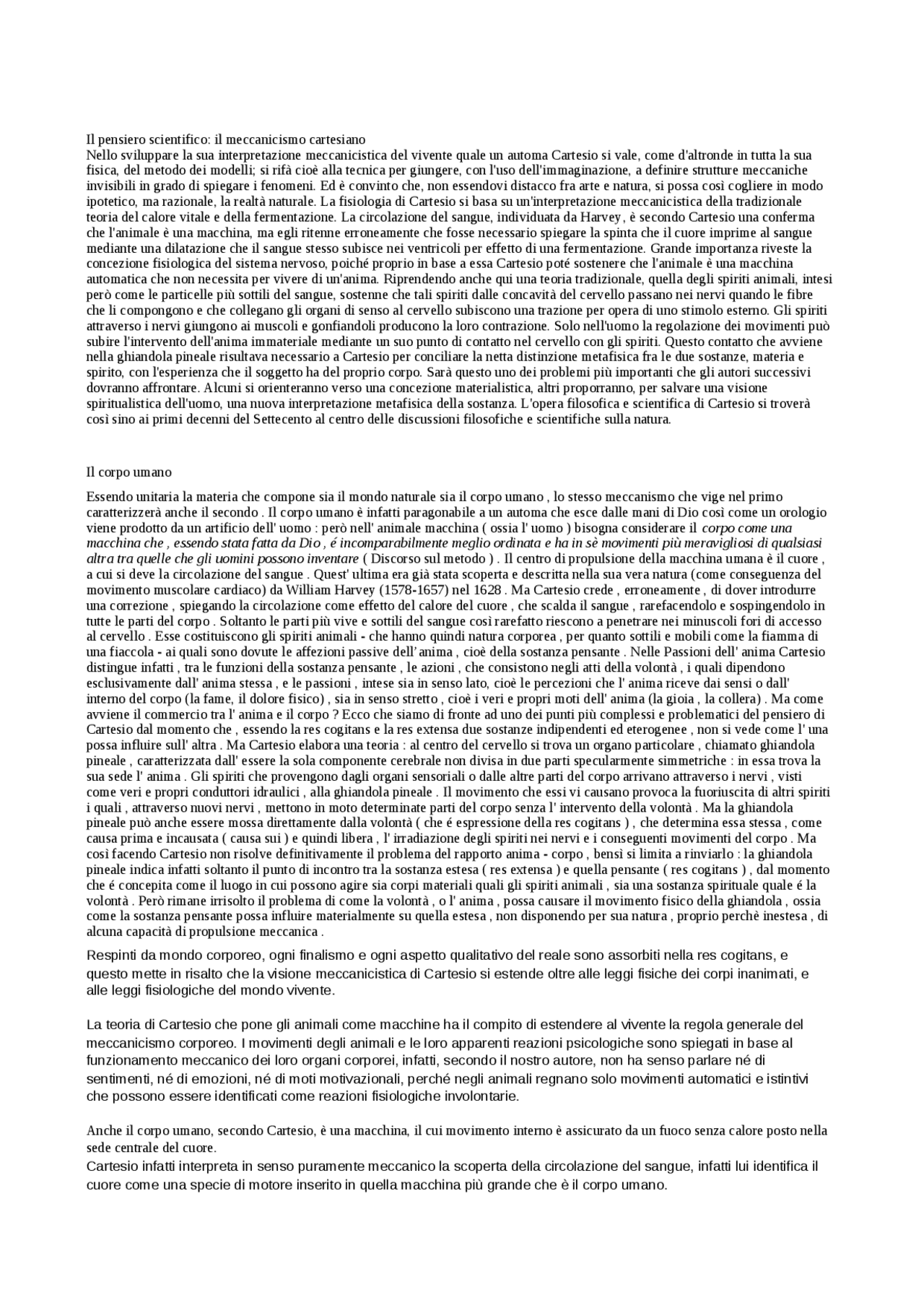 Cartesio 1 Docsity