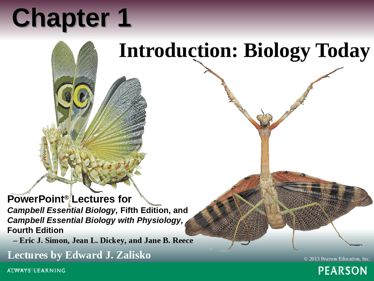 Powerpoint Slides On Introduction To Biology Life Science Bio 110