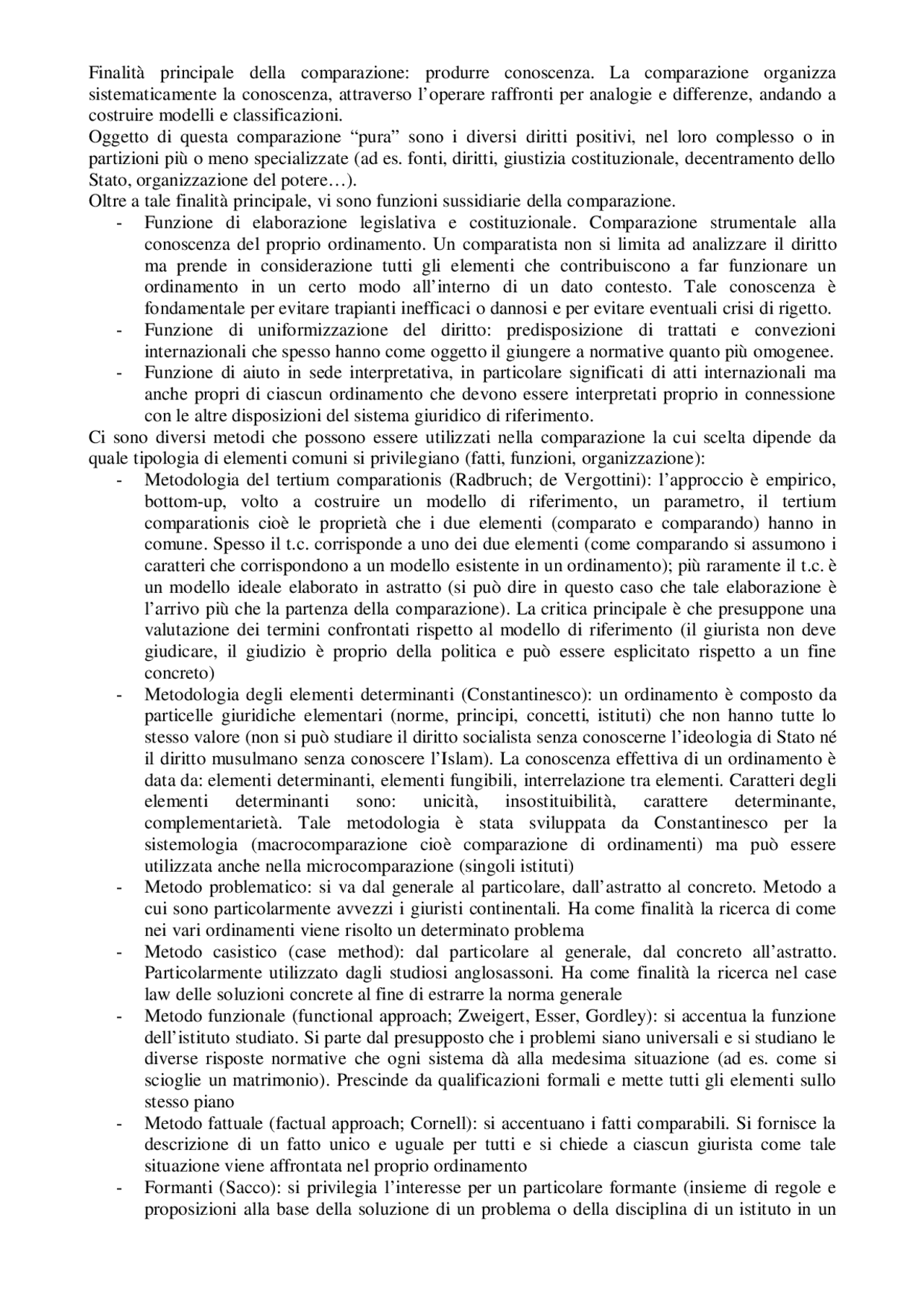 Appunti Generali Sui Diversi Tipi Di Costituzioni Docsity
