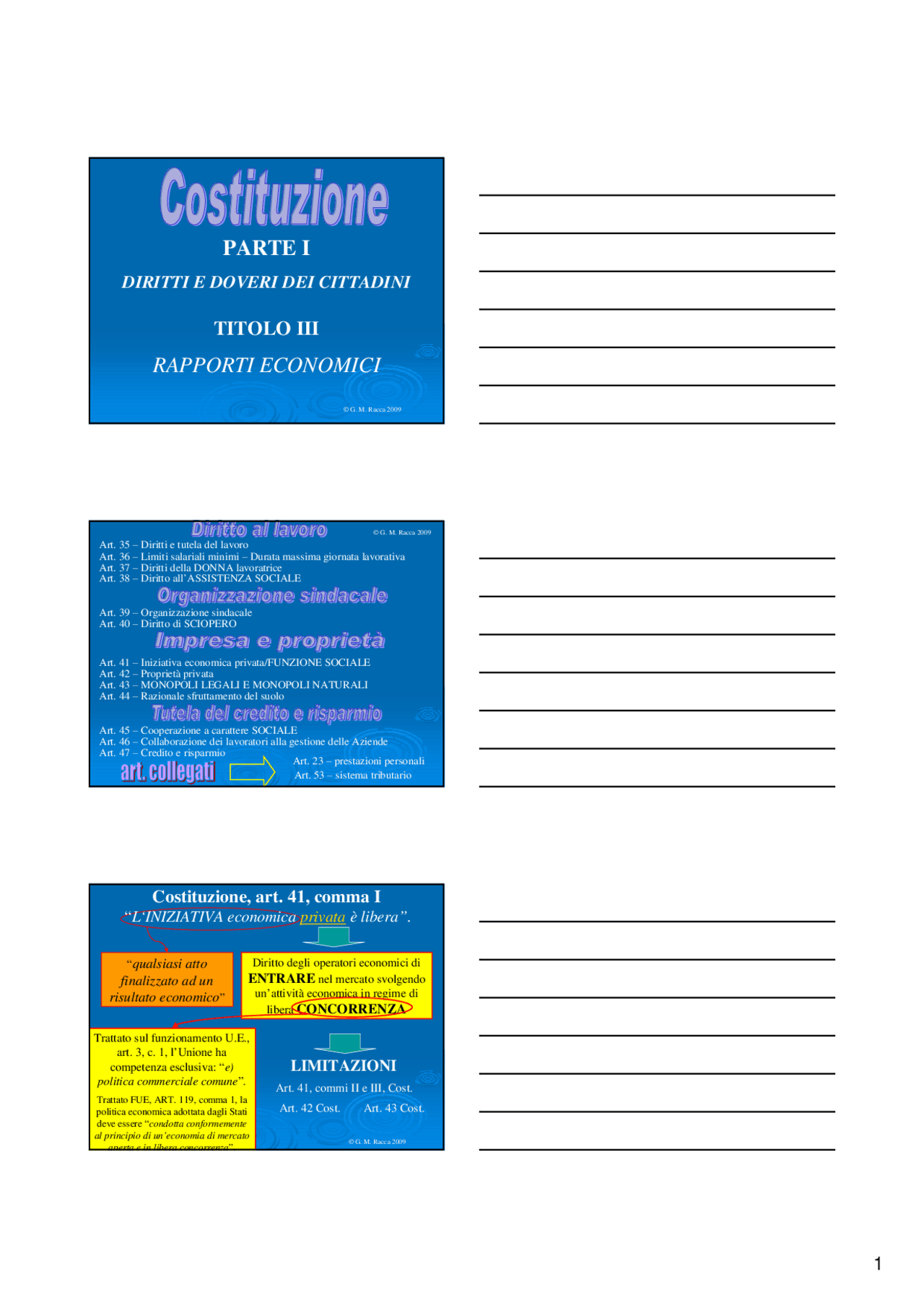 Slide Diritto Pubblico Delleconomia Docsity