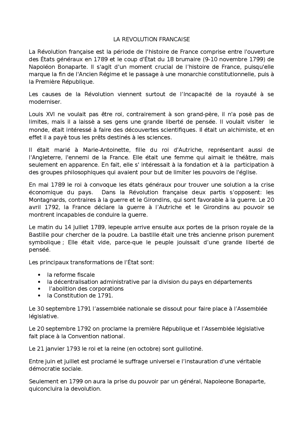 Riassunto Di Letteratura Francese Testo Imaginaires Docsity