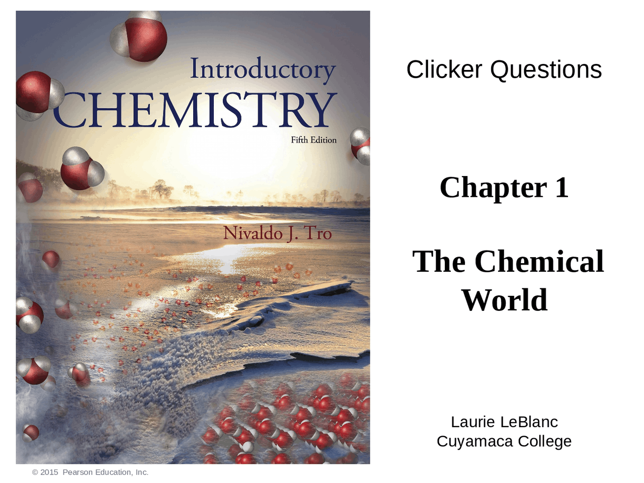 The Chemical World - Introduction to Chemistry | CHM 1025 - Docsity