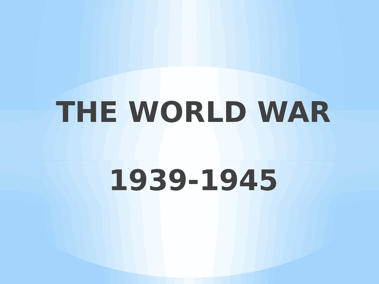 The World War Docsity