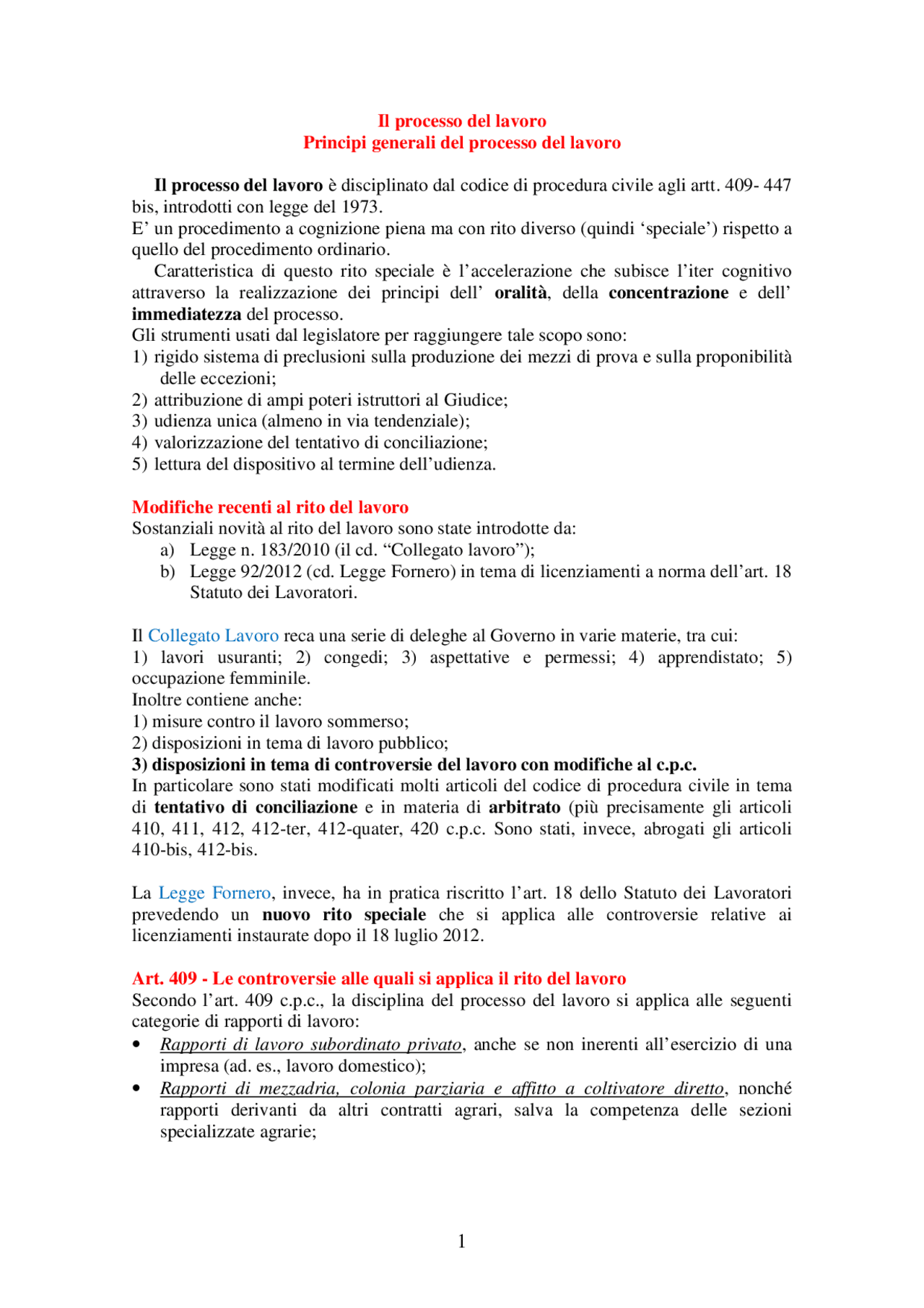 Riassunto Procedura Civile Ii Rizza Unimarconi Docsity
