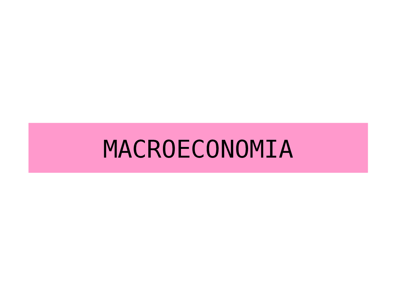 Slide Complete Corso Macroeconomia Uni Messina Docsity