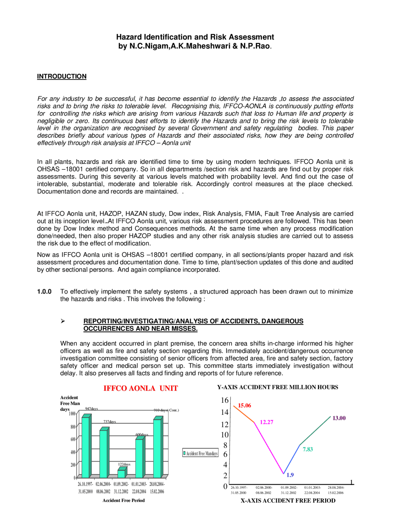 Hazard identification and risk assessment in steam turbines | Study ...