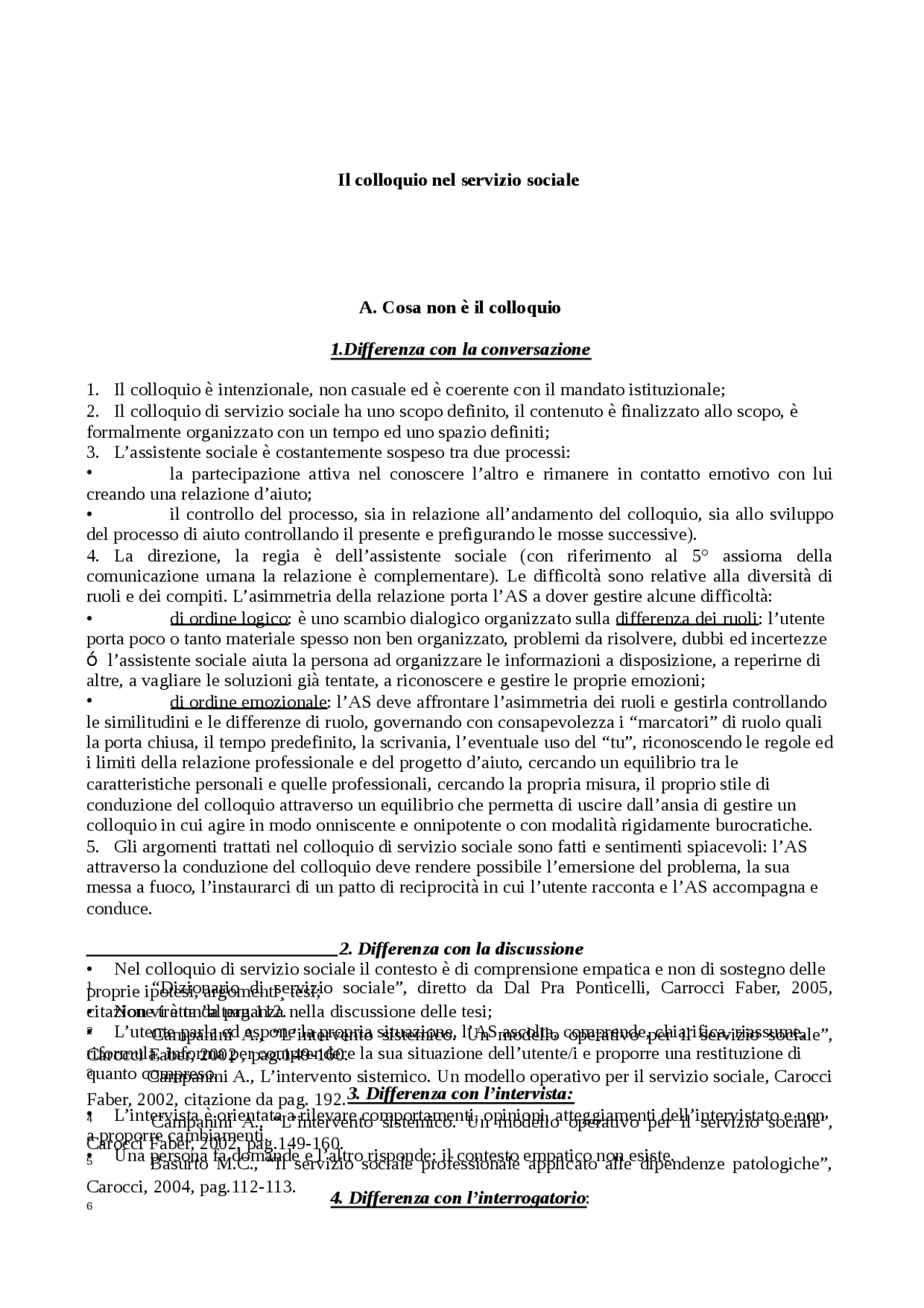 Il Colloquio Docsity
