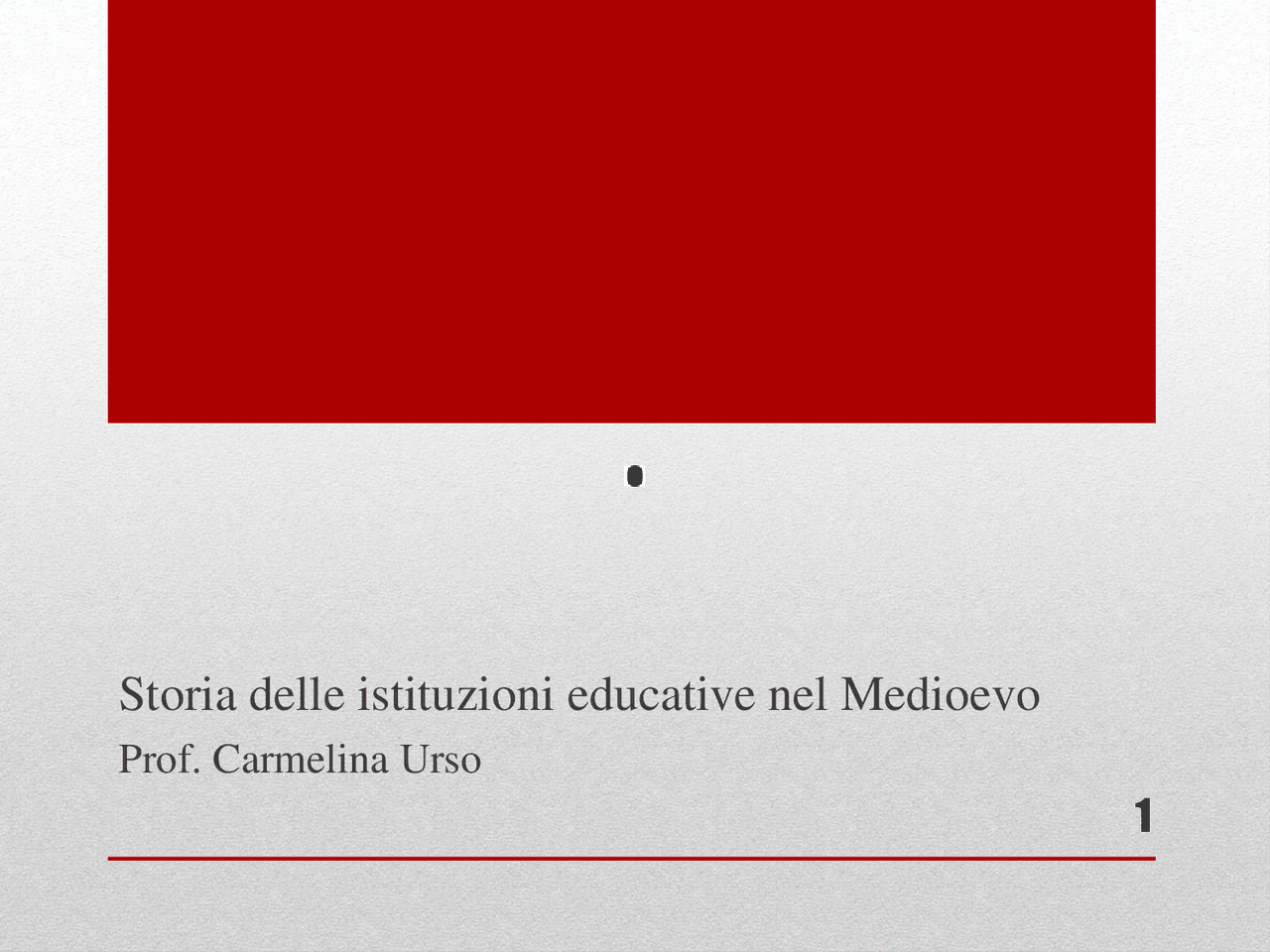 Slide Storia Delle Istituzioni Educative Nel Medioevo 1 Docsity